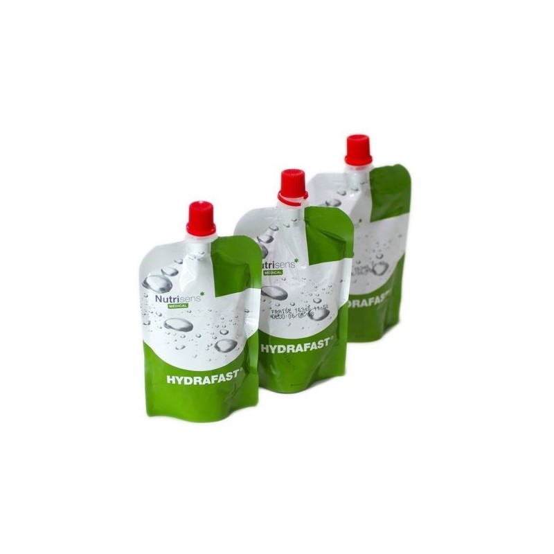 Hydrafast - eaux gélifiées pour la dysphagie - Boutique Nutrisens