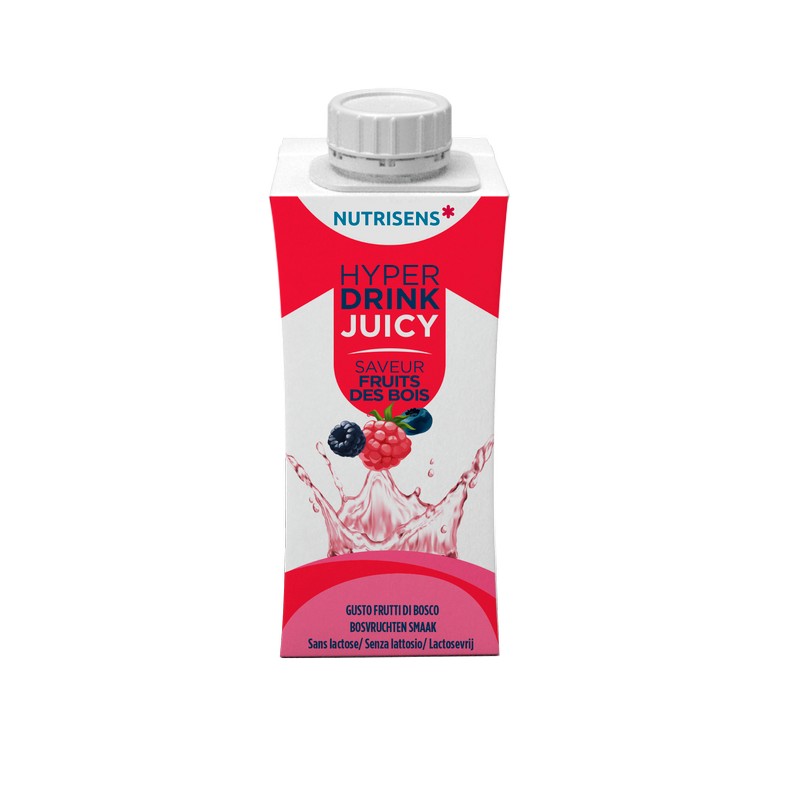 Hyperdrink Juicy : boisson fruitée hypercalorique