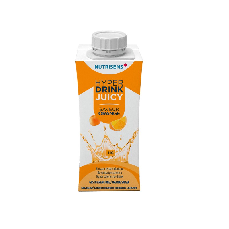 Hyperdrink Juicy : boisson fruitée hypercalorique